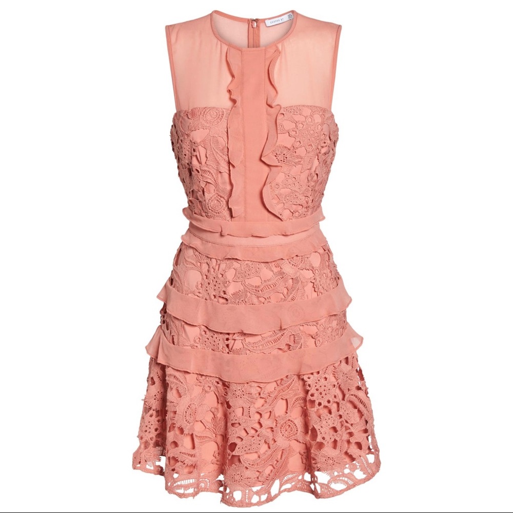 Cooper St Lace Parfait Dress - Gem